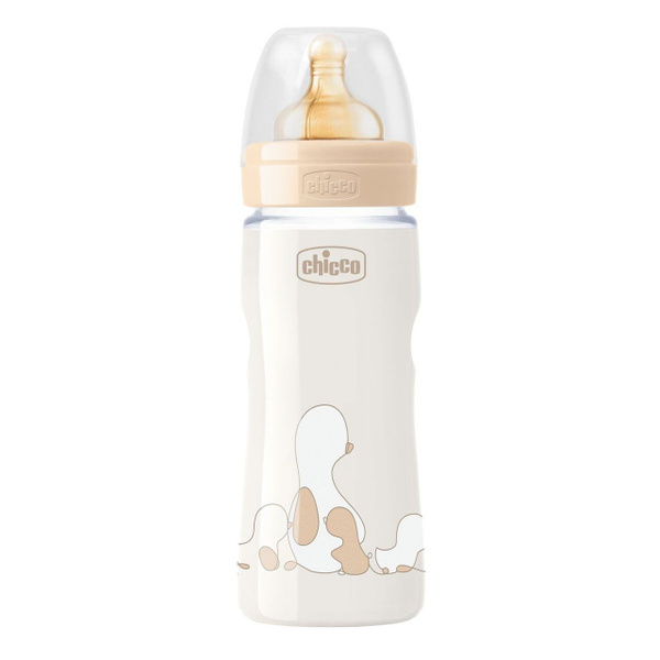 Бутылочка для кормления Chicco Original Touch Uni 4мес.+, латексная ...