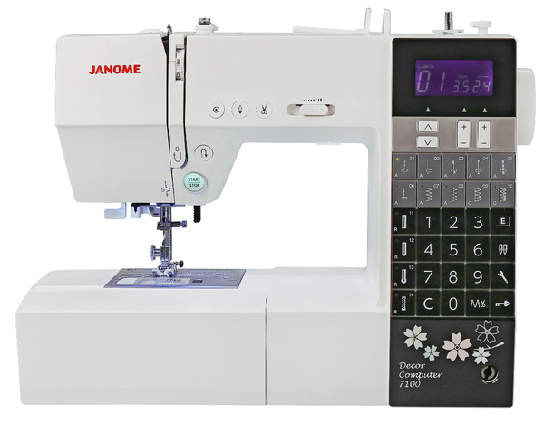 Швейная машина Janome DC 7100 - купить по низким ценам с доставкой в интернет-магазине OZON ...