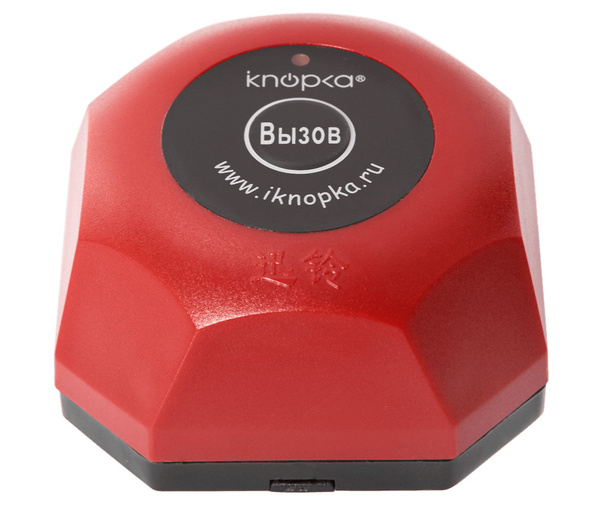 Кнопка вызова iKnopka APE560 красная купить на OZON по низкой цене (262543353)