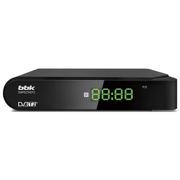 ТВ-ресивер BBK приемник цифровой DVB-T2 SMP027HDT2, черный купить по выгодной цене в интернет ...