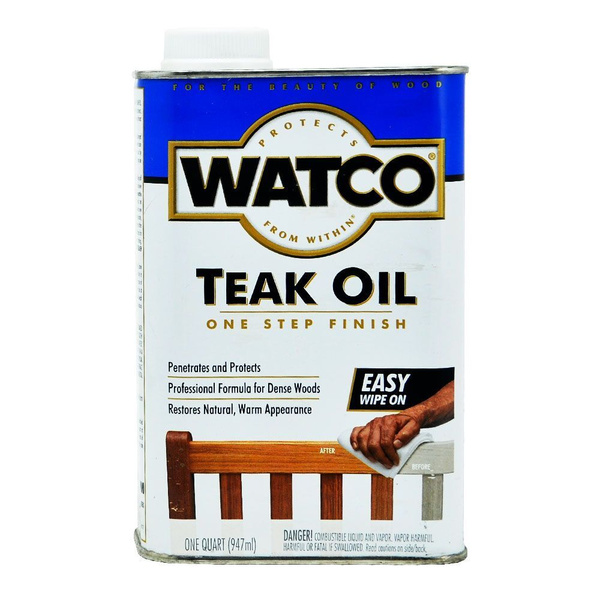 Масло для защиты древесины Watco Teak Oil тиковое дерево 0,946 л купить ...