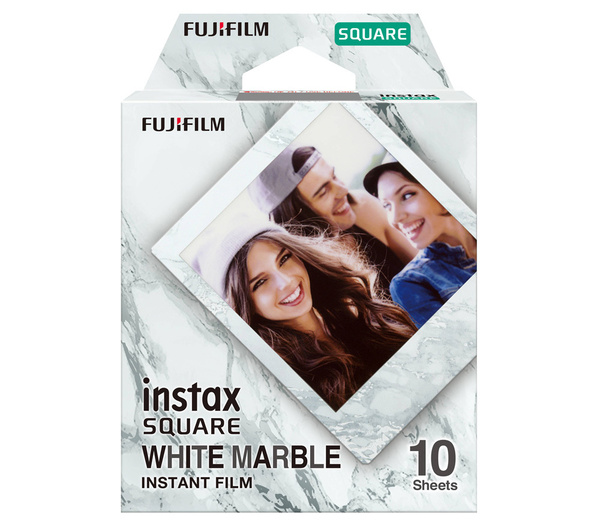 Картридж Fujifilm Instax SQUARE белый мрамор, 10 снимков - купить с ...