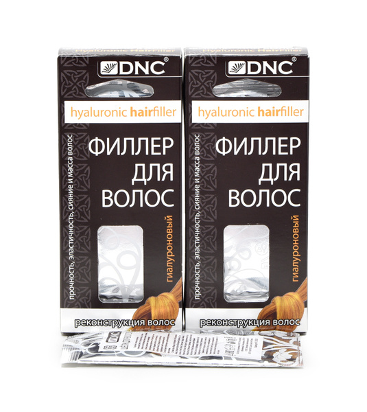 DNC Филлер для волос (5 по 15 мл) 2 шт и Презент Шелк для волос 10 мл ...