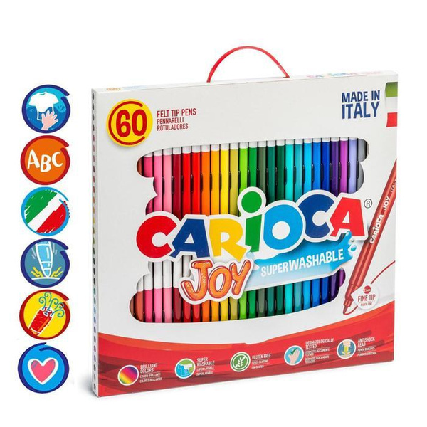 Carioca Набор фломастеров - купить с доставкой по выгодным ценам в ...