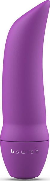 Фиолетовая вибропуля Bmine Basic Curve - 7,6 см. - купить с доставкой ...