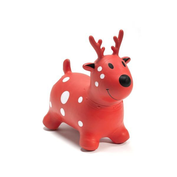 Надувной Олень попрыгун ( красный) купить на OZON по низкой цене ...