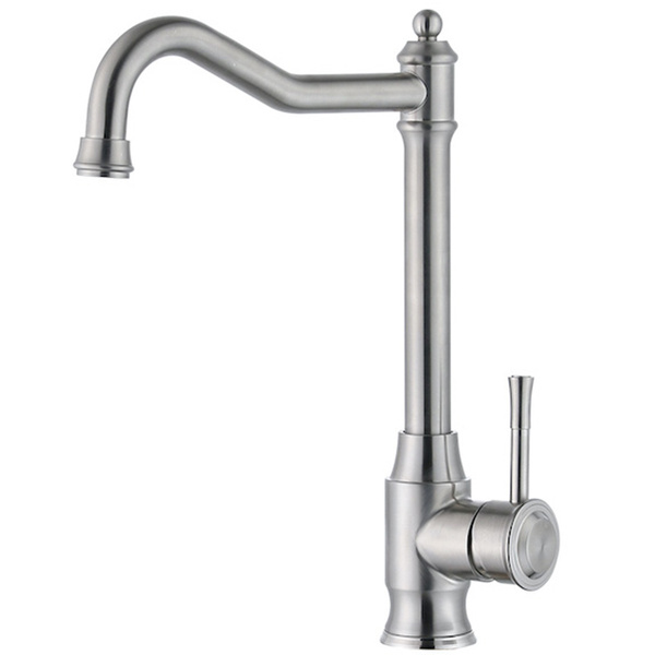 Смеситель Steel Hammer SH 5104 INOX Нержавеющая сталь Гибкая подводка ...