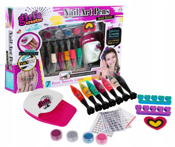 Набор инструментов для педикюра Girls Creator Nail Art Pens - купить по ...