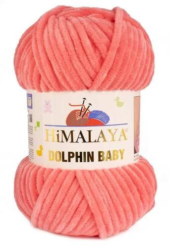 Пряжа Himalaya Dolphin Baby (Хималая долфин беби) 80332 розовый, 2 ...