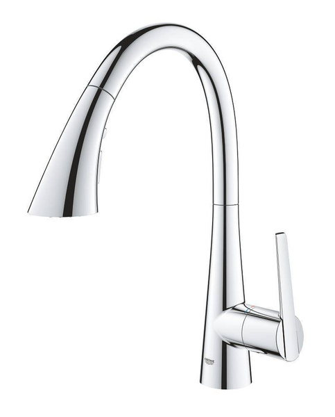 Смеситель для кухни GROHE Zedra New с выдвижной лейкой, хром (32294002 ...