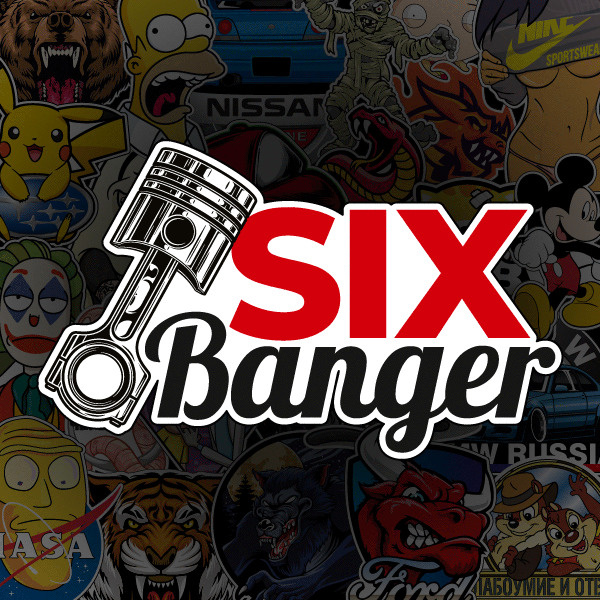 Наклейка BMW Six Banger - купить по выгодным ценам в интернет-магазине ...