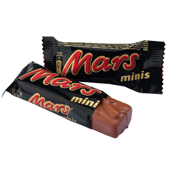 Шоколадный батончик Mars миниc, 1кг - купить с доставкой по выгодным ...