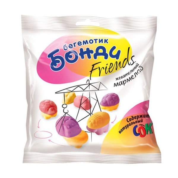 Мармелад Hippo Bondi & Friends, 100 г - купить с доставкой по выгодным ...
