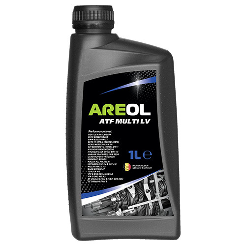 AREOL ATF MULTI LV 1L жидк. для АКПП! синт., желт., аналог Febi 34608 ...