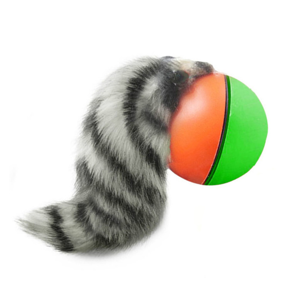 Pet Dog Cat Toy Electric Beaver Weasel Rolling Ball Chasing Toys ...