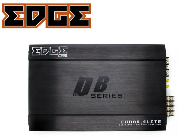 Автомобильный усилитель звука 4-канальный EDGE EDB 80.4LITE-E0 класс АВ ...