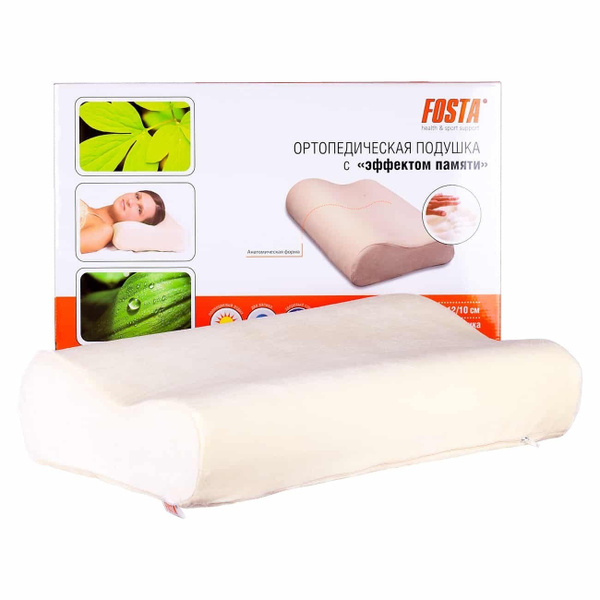 Ортопедическая подушка 30x50 см, Fosta F 8021b - купить по низким ценам с доставкой в интернет ...