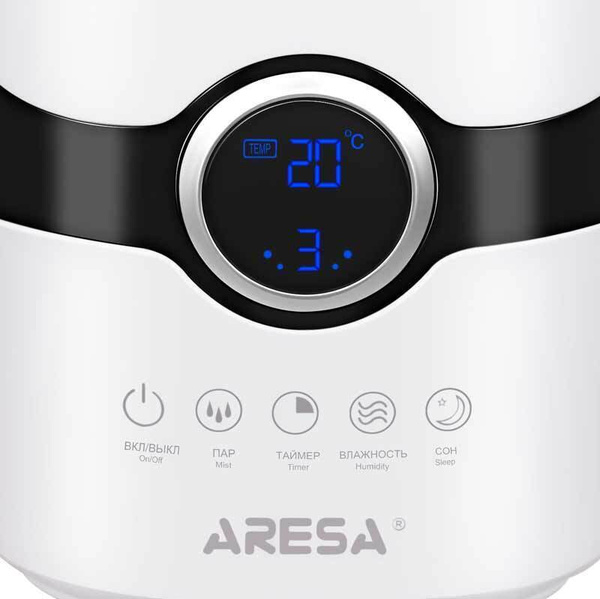 Увлажнитель воздуха Aresa AR-4205, белый купить на OZON по низкой цене (756070133)