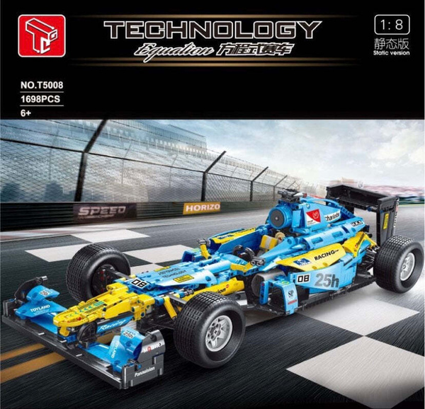Конструктор TGL 1, 8 Болид Formula 1 Т5008, 1698 деталей - купить с ...