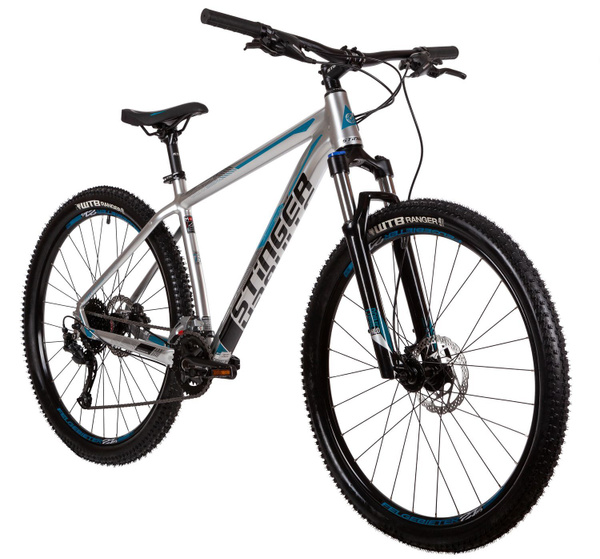 Велосипед STINGER 27.5" RELOAD STD серебристый, алюминий, размер 16" - купить по выгодной цене в ...