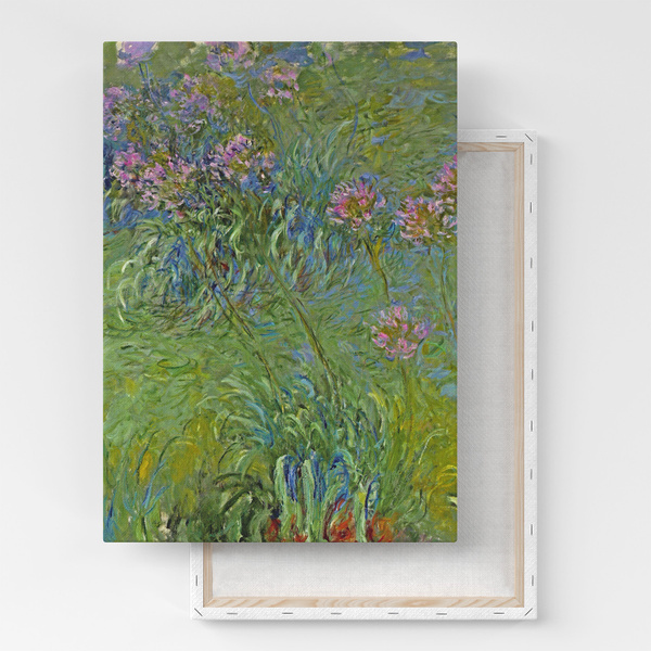 Картина на холсте, репродукция / Monet Claude - Клод Моне - Цветы ...