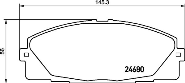 Колодки тормозные Nisshinbo NP1059 - купить по низким ценам в интернет ...