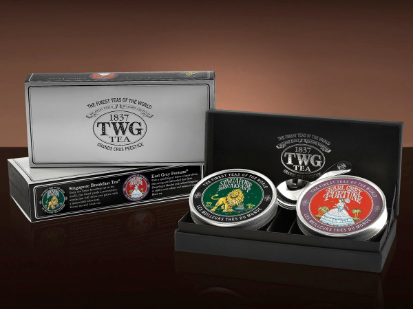 Набор Чая TWG Гранд Эксплорер Tea TWG "Grand Explorer tea Set", упак/б., 2*50 гр, Сингапур ...