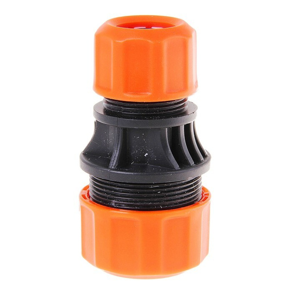 Муфта соединительная, 1/2" (12 мм) - 3/4" (19 мм), пластик, "Жук ...