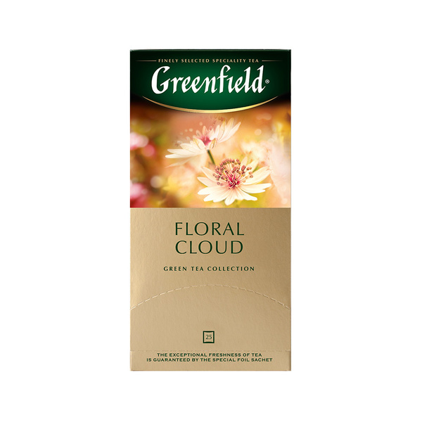 Чай зеленый Greenfield Floral Cloud Гринфилд флорал клауд, с ароматом ...