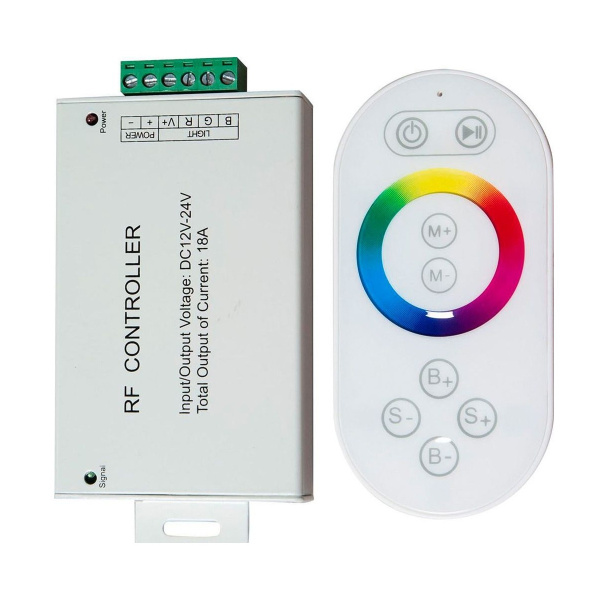 Контроллер Feron "LD56" для светодиодной RGB ленты и модулей, 18А, 12 ...