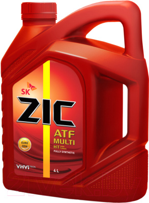 Трансмиссионное масло ZIC ATF Multi HT синтетическое 4л - купить по ...