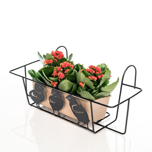 Подставка для цветов балконная на террасу крепление для цветочных ящиков 203-005 HiTSAD - купить ...