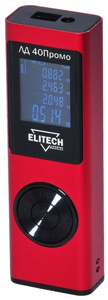 Купить Лазерный дальномер Elitech ЛД 40 Промо по выгодной цене в ...