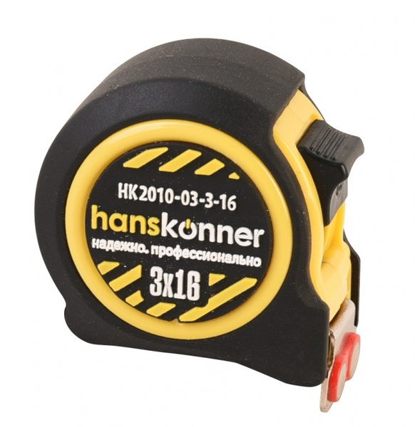 Измерительная рулетка Hanskonner 3 м купить по низкой цене с доставкой ...