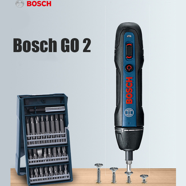 Электрическая отвертка Bosch Go 2-го поколения Многофункциональный ...