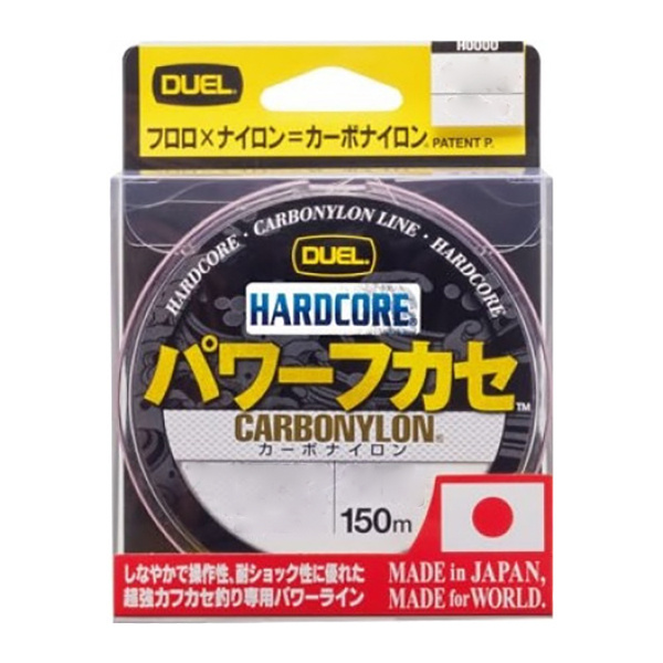 Монофильная леска для рыбалки Duel, Yo-Zuri Duel Hardcore Carbonylon 150m_3_розовый_MilkyPink ...