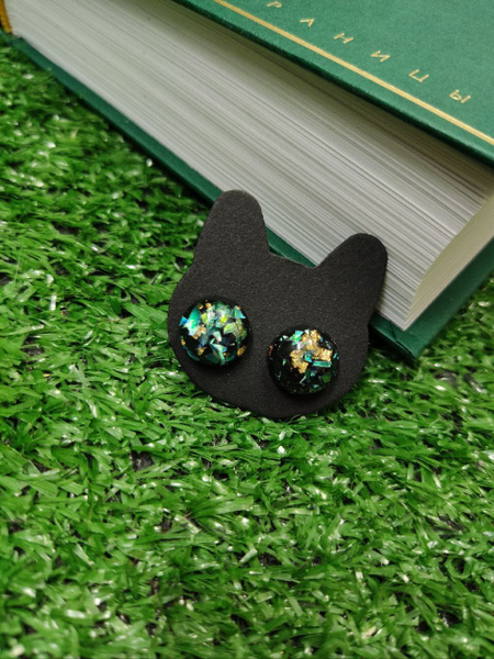 GINGER Store Серьги пусеты купить на OZON по низкой цене (632731506)