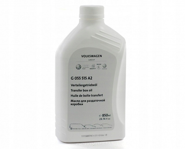 Трансмиссионное масло АКПП VAG G055515A2 1л. - купить по выгодной цене ...