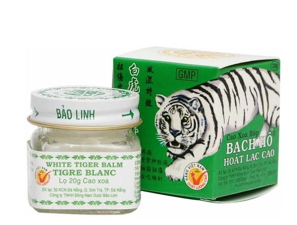 White Tiger Balm, Бальзам Белый Тигр / Мазь для тела Белый Тигр, 20 гр ...