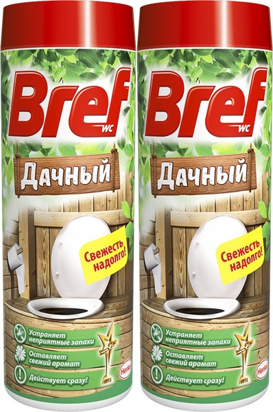 Чистящее средство Bref WC Дачный дезодорирующее для туалета 450 г ...