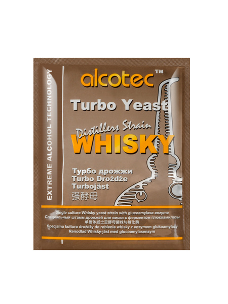 Дрожжи спиртовые ALCOTEC Whisky Turbo / Алкотек Виски Турбо , 1 пачка купить на OZON по низкой ...