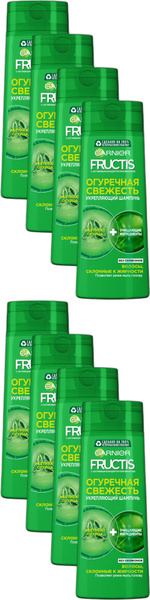 Шампунь Garnier Fructis Огуречная свежесть Очищающий и укрепляющий для ...