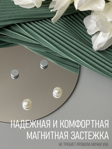 Клипсы пусеты - купить с доставкой по выгодным ценам в интернет ...