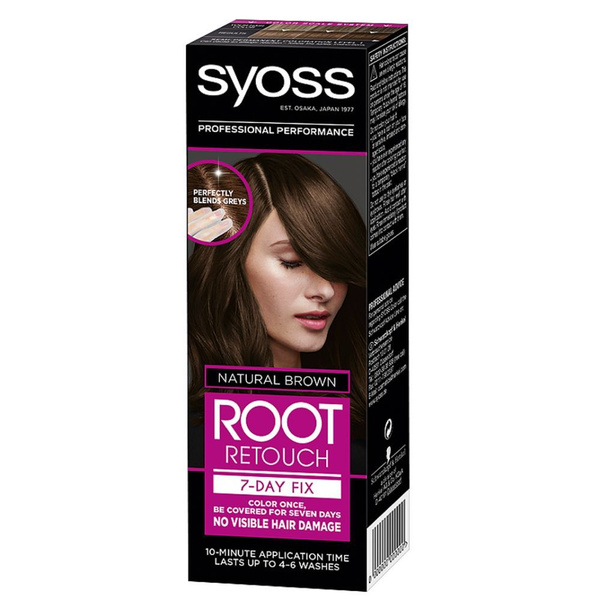 Крем для волос Syoss Root Retoucher тонирующий Эффект 7 дней 6.0 ...