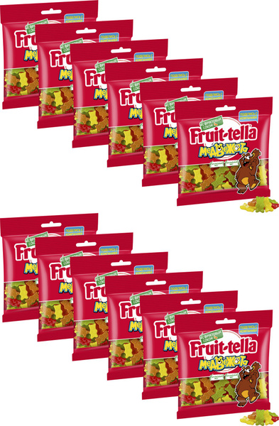 Мармелад Fruittella Медвежата жевательный, комплект: 12 упаковок по 150 г купить на OZON по ...