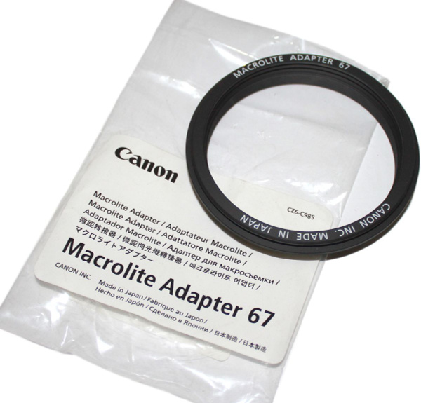 Macrolite Adapter 67C переходное кольцо для соединения 67 мм объективов ...