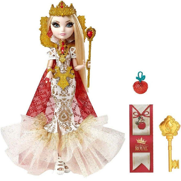 Кукла Эппл Вайт - Королева (Ever After High Apple White - Royally) купить на OZON по низкой цене ...