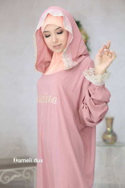 Dameli_dux Платье для намаза хиджаб мусульманская одежда намазник ...