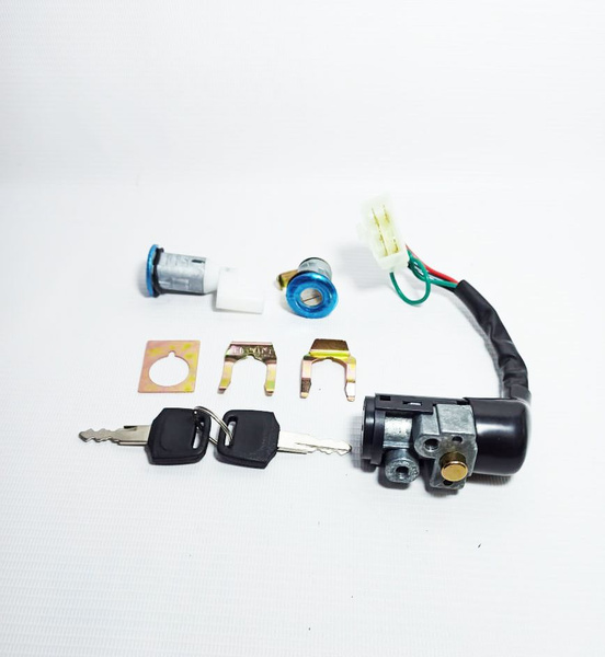 Замок зажигания (с личинками) для Honda Dio AF-27 Хонда Дио АФ 24 27 28 ...
