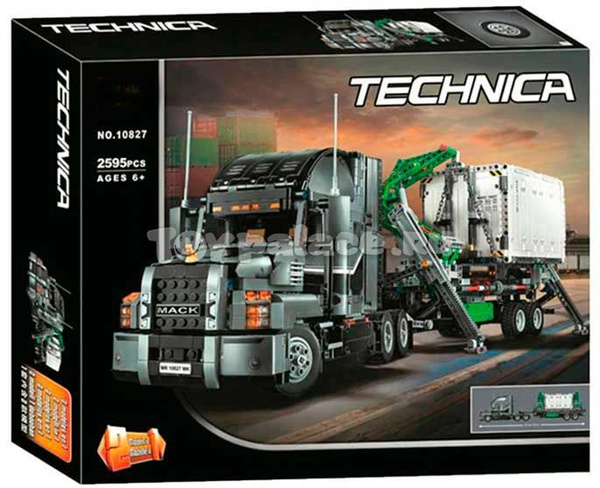 Конструктор Technica "Грузовик Mack Anthem" 2595 деталей №10827 ...